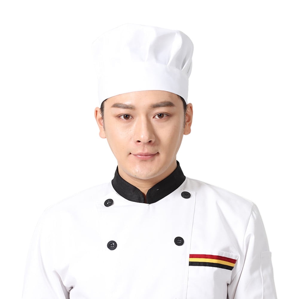 Jierger Chef Hat Adult Adjustable Baker Kitchen Cooking Chef Cap ...