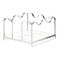 Jierger Clear Acrylic Sticky Note Dispenser, Transparent Desktop ...