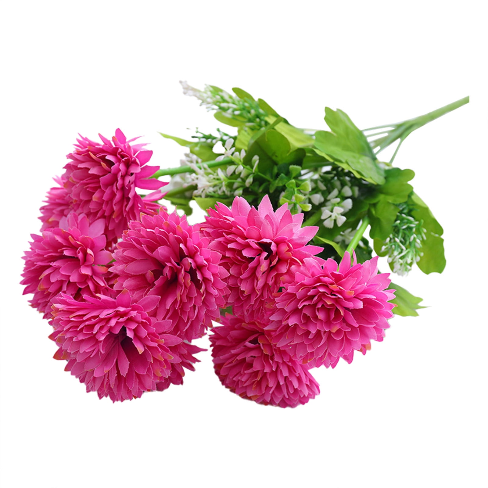 Jierger Clearance Artificial Chrysanthemum Bouquet Plastic Flower ...
