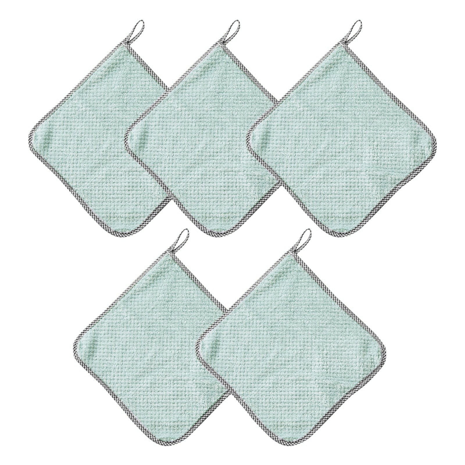 Jierger Clearance Daily Rag Towel Dish Kitchen Cloth Dish Oil Cleaning ...