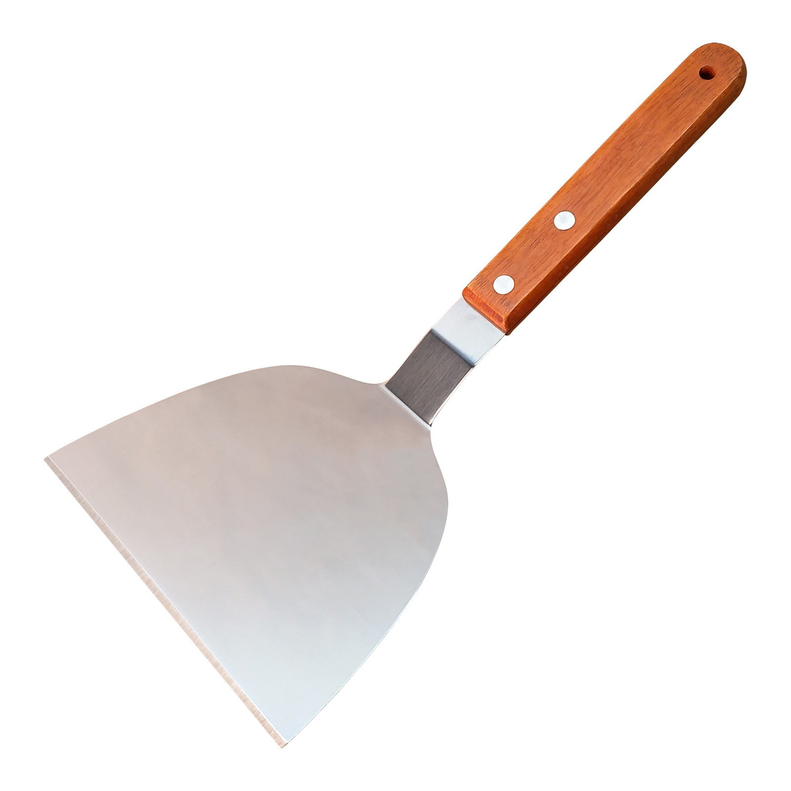 Jierger Clearance Wooden Handle Stainless Steel Frying Shovel Large ...