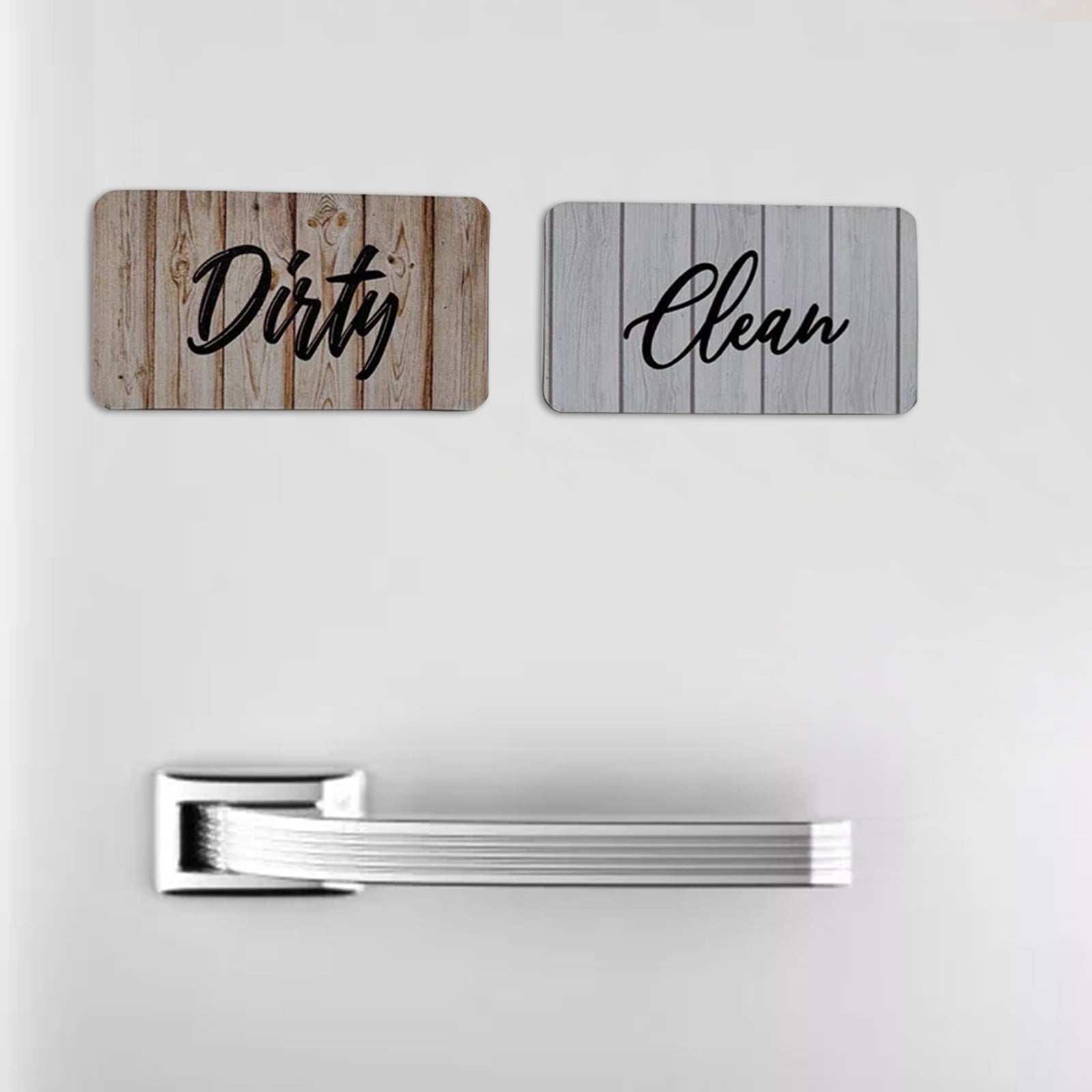 Jierger Dishwasher Magnet Clean Dirty Sign Indicator Fashion Universal ...