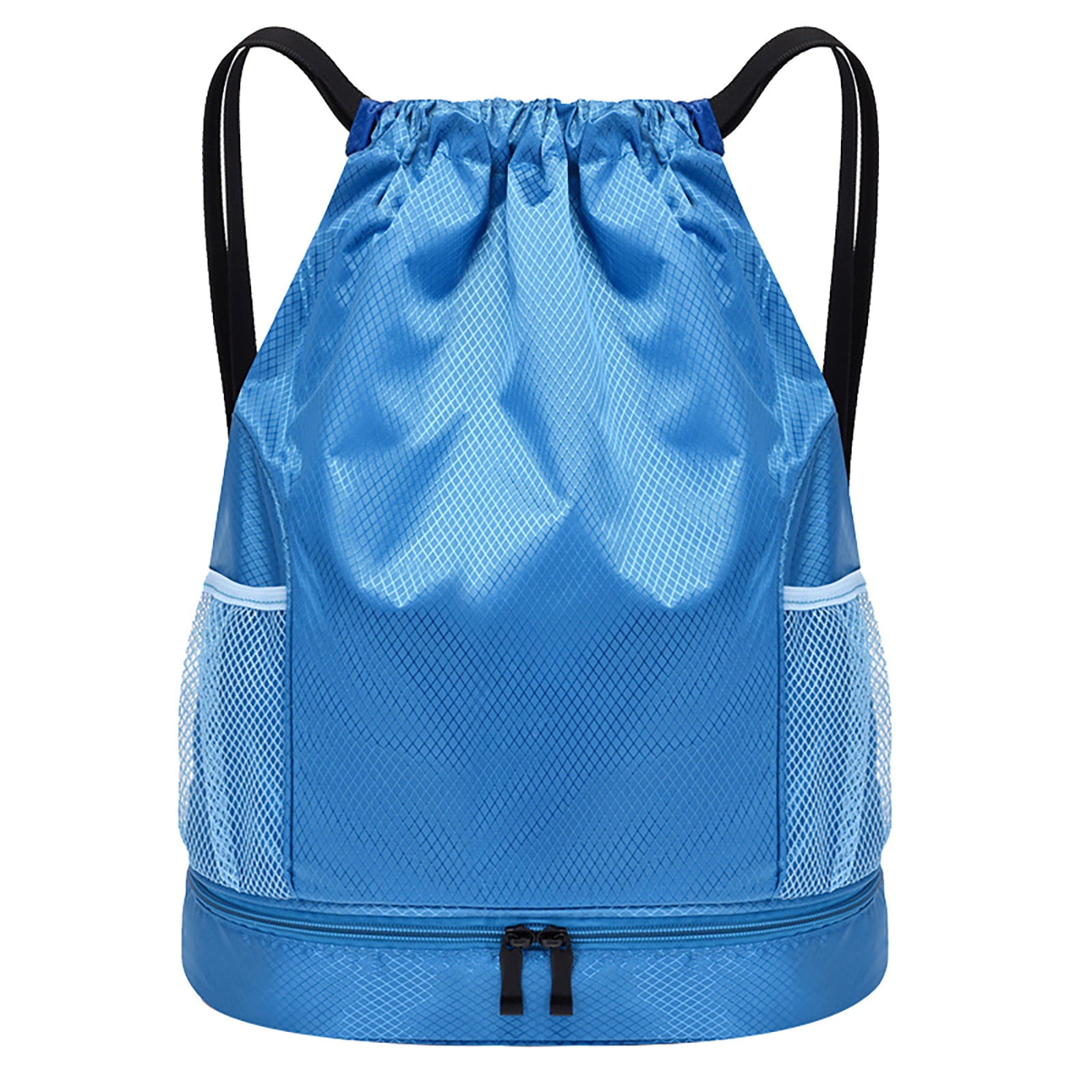 Jierger Drawstring Bag Lightweight String Backpack with Water Bottle ...