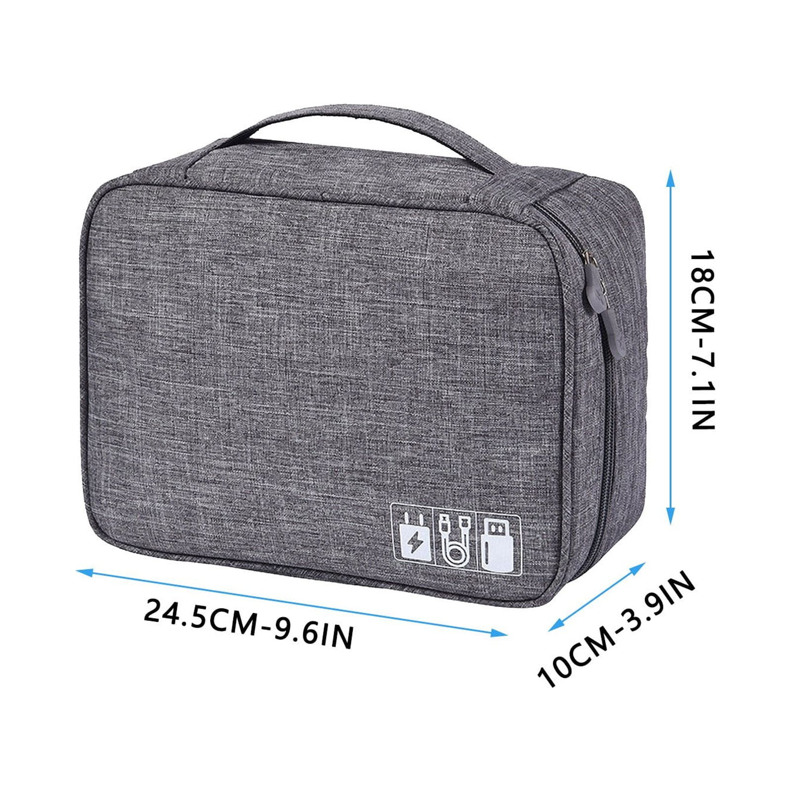 Jierger Electronic Organizer Travel Universal Cable Organizer Cable ...