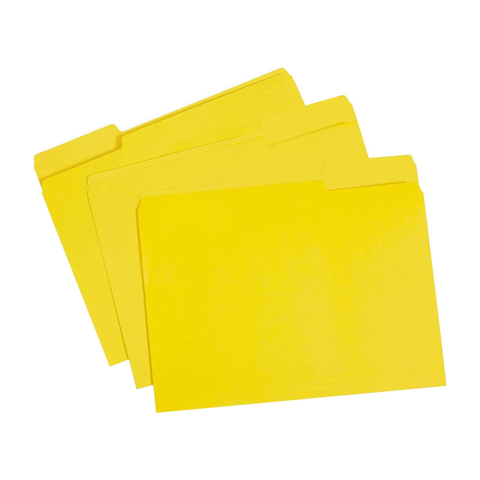 Jierger File Folders, 1/3 Cut Tab, 3 Pack, Assorted Colors, Letter Size ...