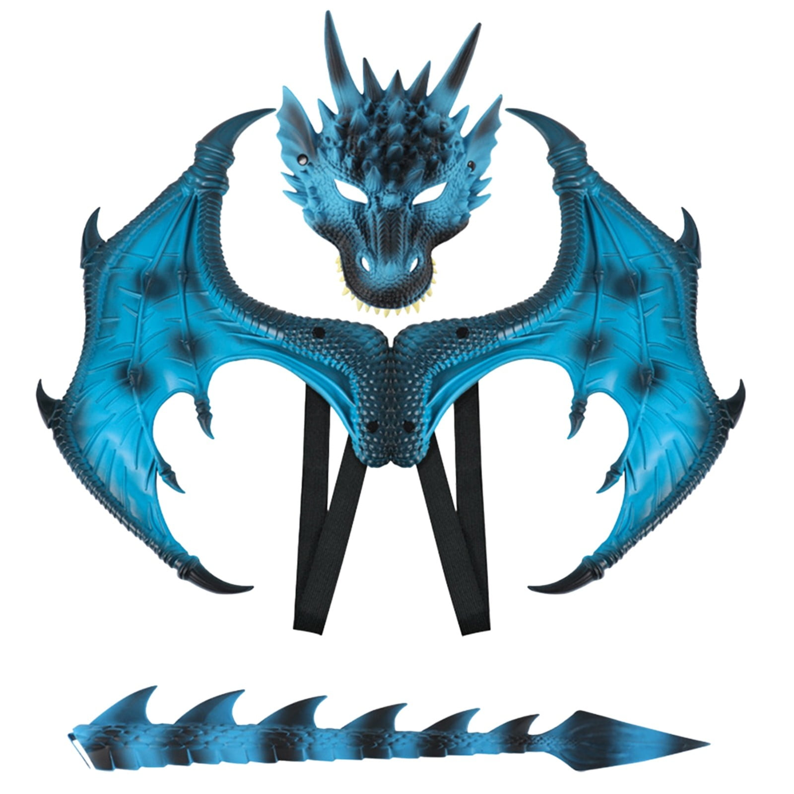 Jierger Halloween Dragon Set Dragon Halloween Wing Tail Set Kids ...