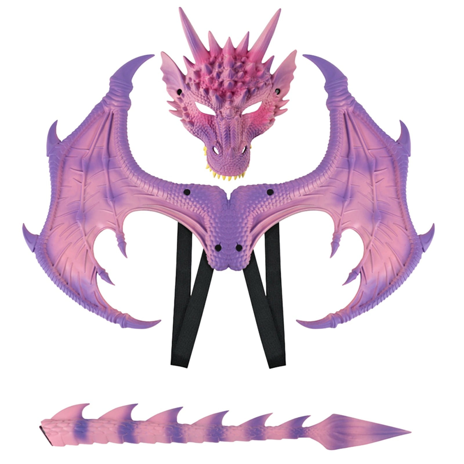 Jierger Halloween Dragon Set Dragon Halloween Wing Tail Set Kids ...