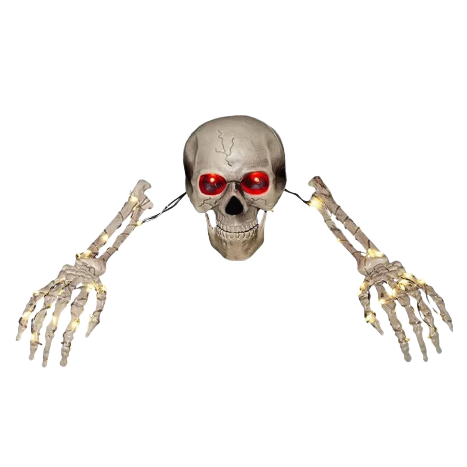 Jierger Halloween Skeleton Decorations for Outdoor Indoor Halloween ...