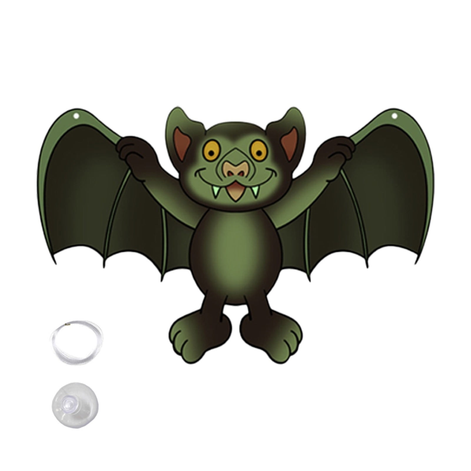 Jierger Hanging Bats Halloween Decoration Outdoor Realistic 3D Scary ...