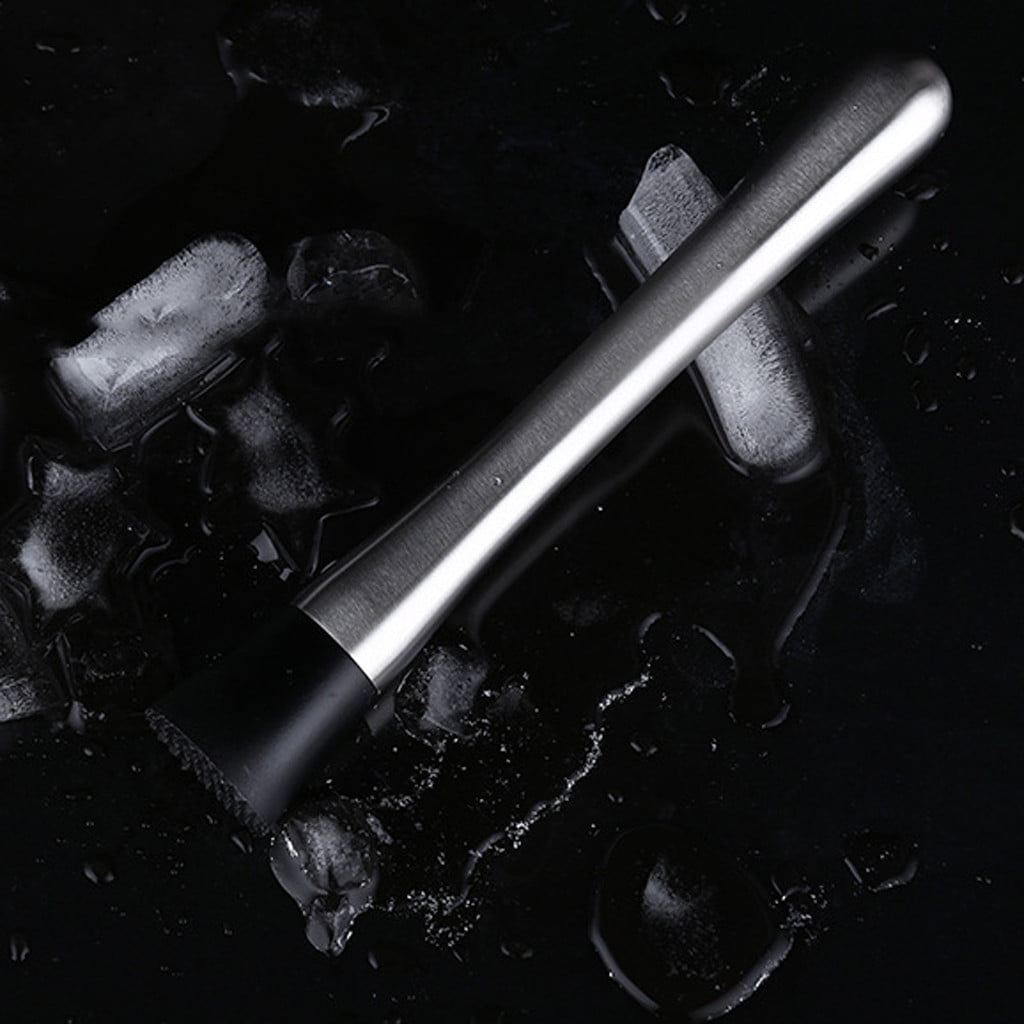 Jierger Muddler Stainless Steel Bar Mixer Pestle Home Drink Mojito ...