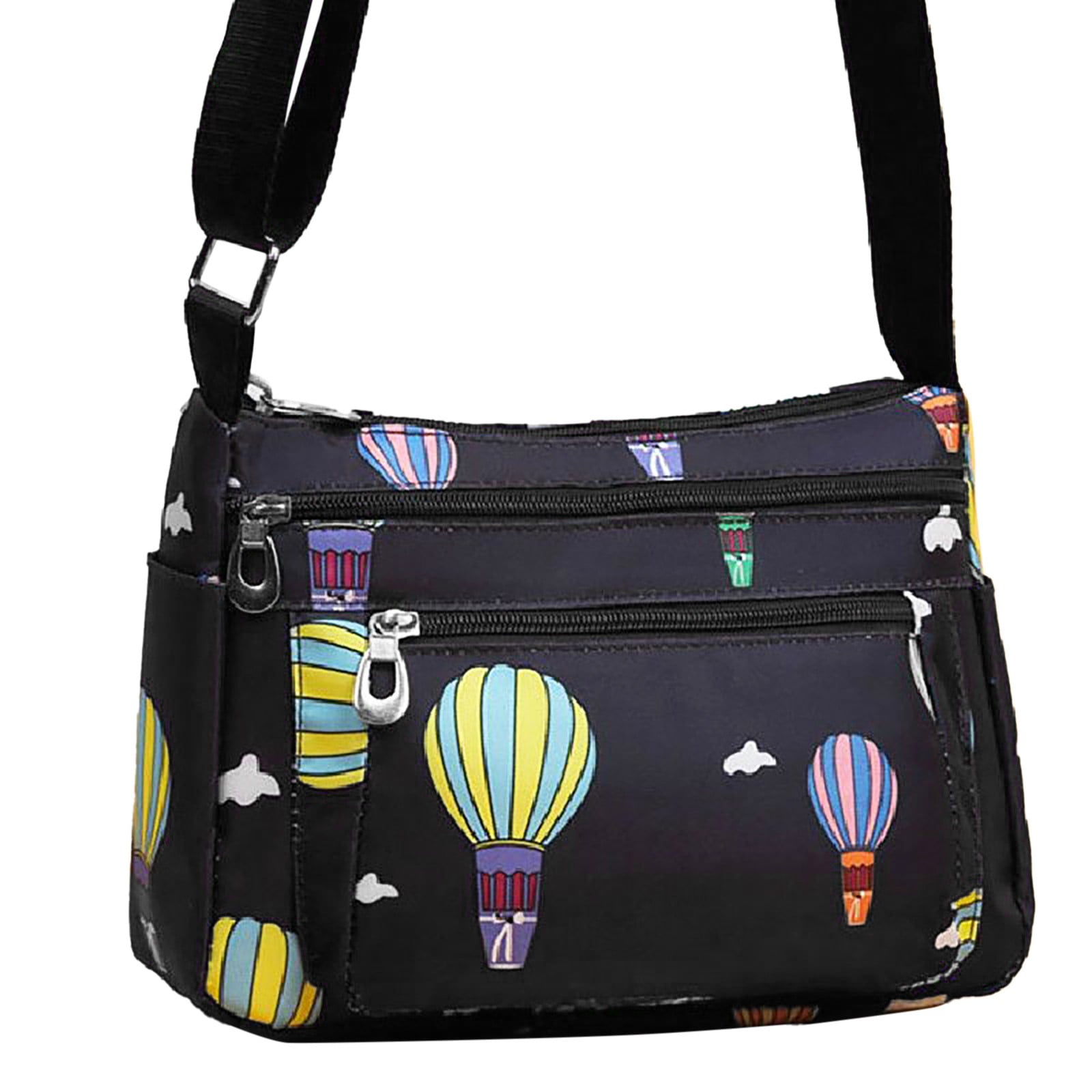 Jierger New Women's Casual Nylon Cloth Zipper Crossbody Fashion ...