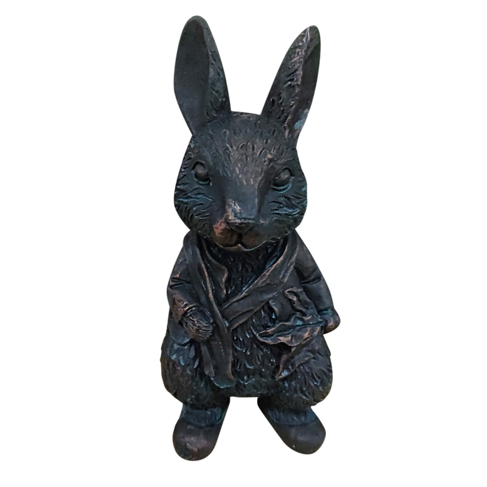 Jierger Resin Bunny Outdoor Statues Ornament Decoration, Garden ...
