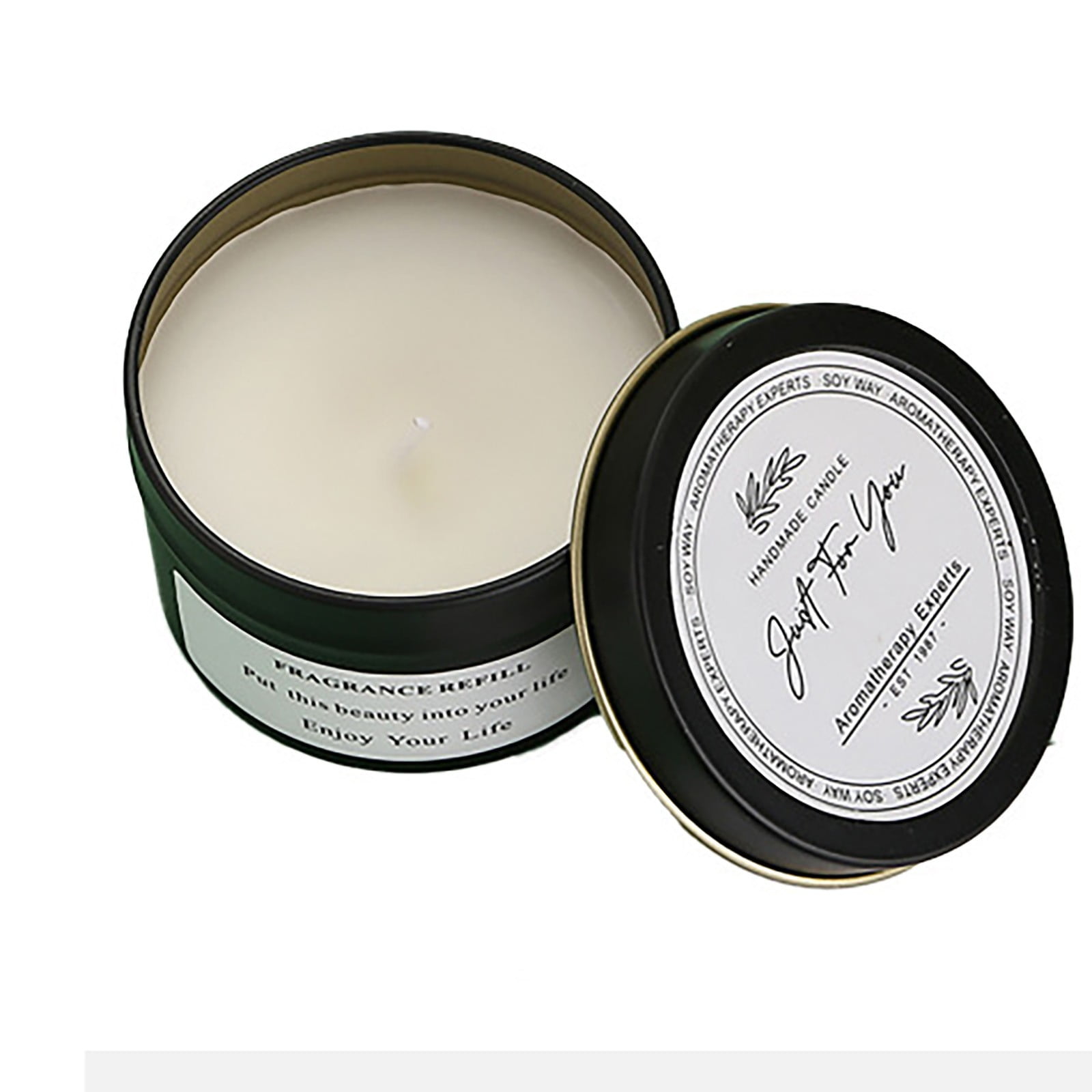 Jierger Small Batch Premium Glass Cup Candles Creating An Elegant Home ...