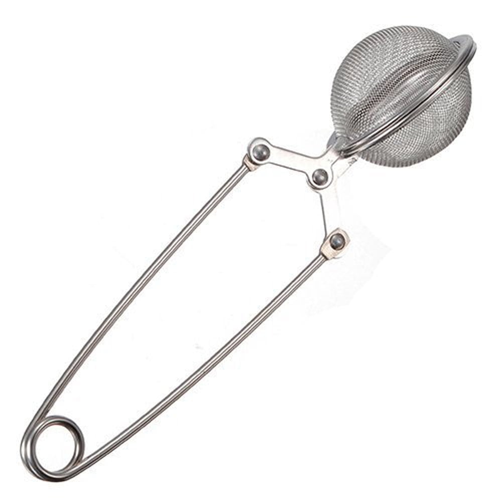Jierger Snap Ball Tea Strainer Tea Infuser with Handle Tea Mesh Infuser ...