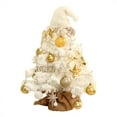 Jierger Tabletop Christmas Tree 19.68 Inch Small Christmas Tree with ...