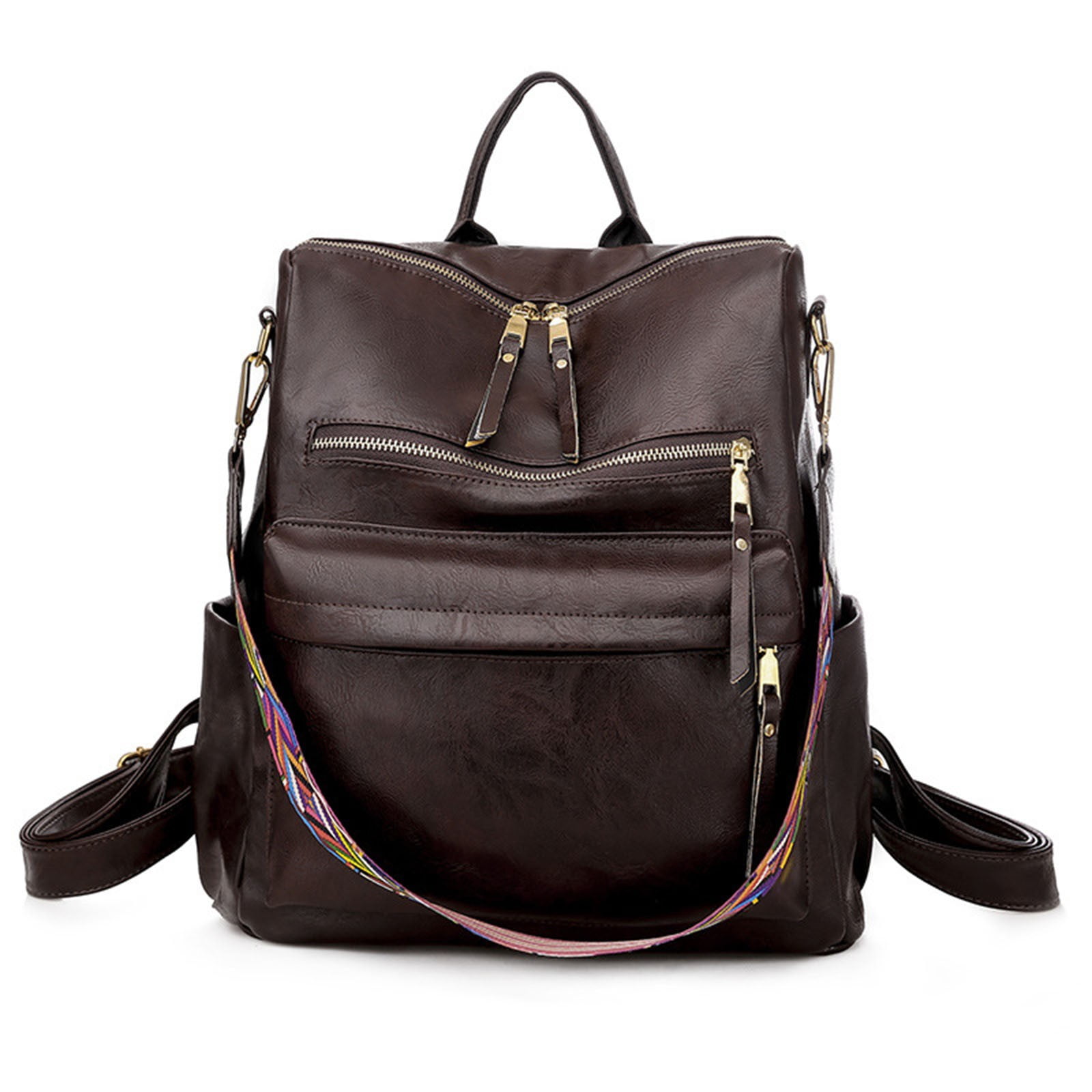 Jierger Women Backpack Fashion Leather Backpack Purse for Women Large ...