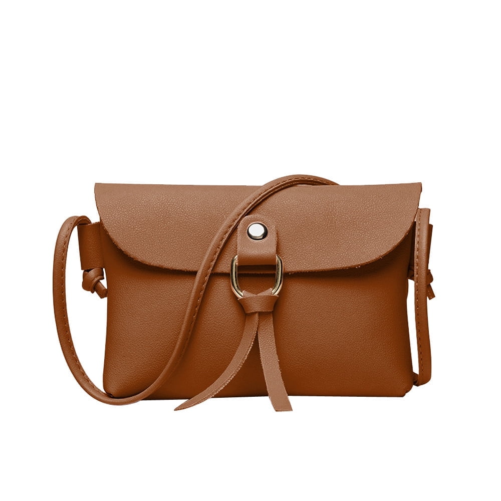 Jierger Women Fashion Solid Cover Tassels Crossbody Bag Shoulder Bag ...