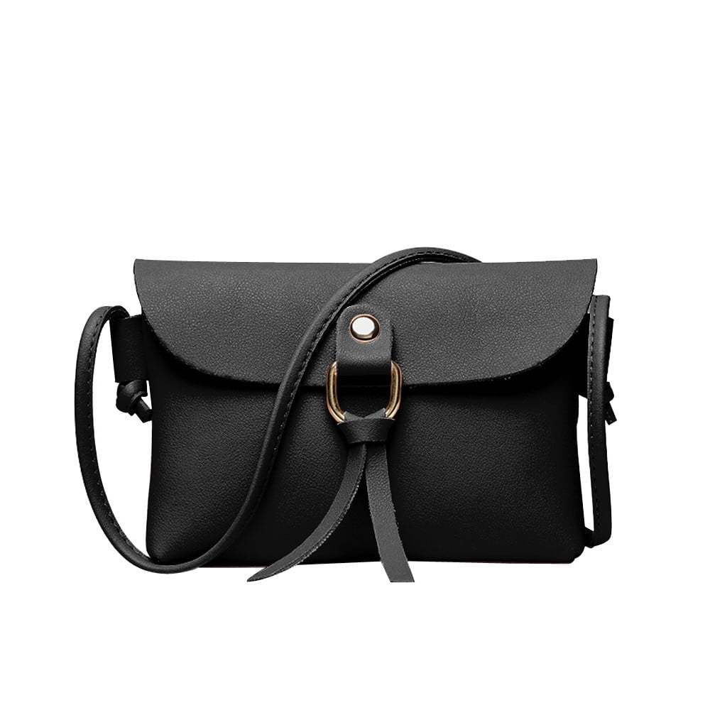 Jierger Women Fashion Solid Cover Tassels Crossbody Bag Shoulder Bag ...