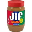 Simply Jif Creamy Peanut Butter, 15.5 Ounces, Low Sodium, Gluten-Free ...