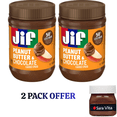 Jif Peanut Butter & Chocolate Flavored Spread, 15 oz Jar - Walmart.com