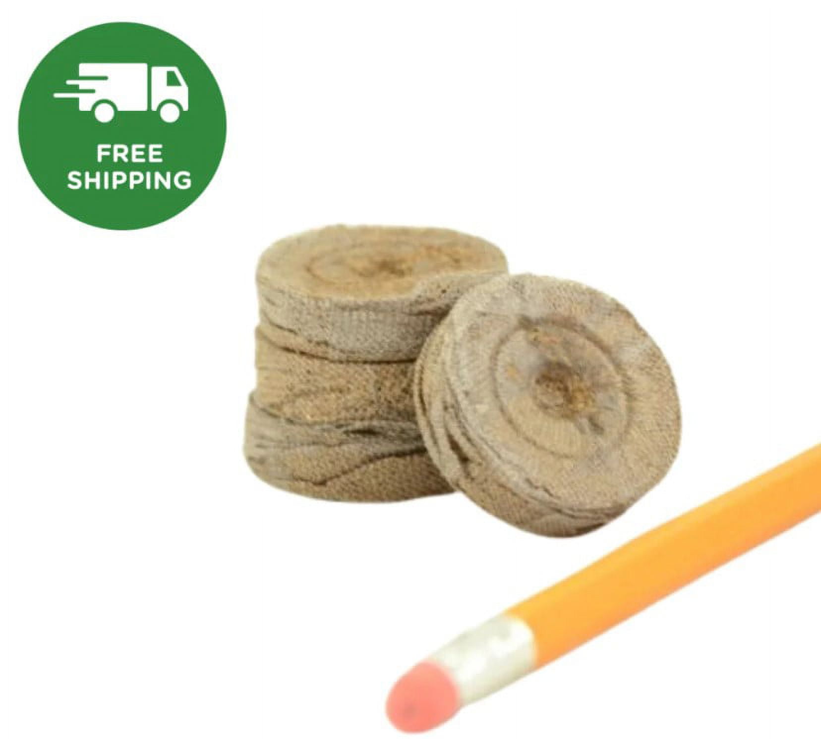 Jiffy 7 Peat Pellets, 30mm (100 count) - Walmart.com