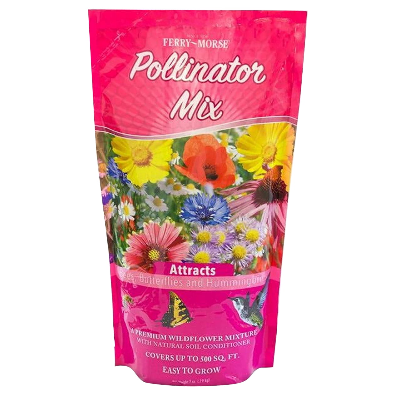 Easy Grow Garden: 7oz Ferry Morse Pollinator Wild Flower Mix Seed ...