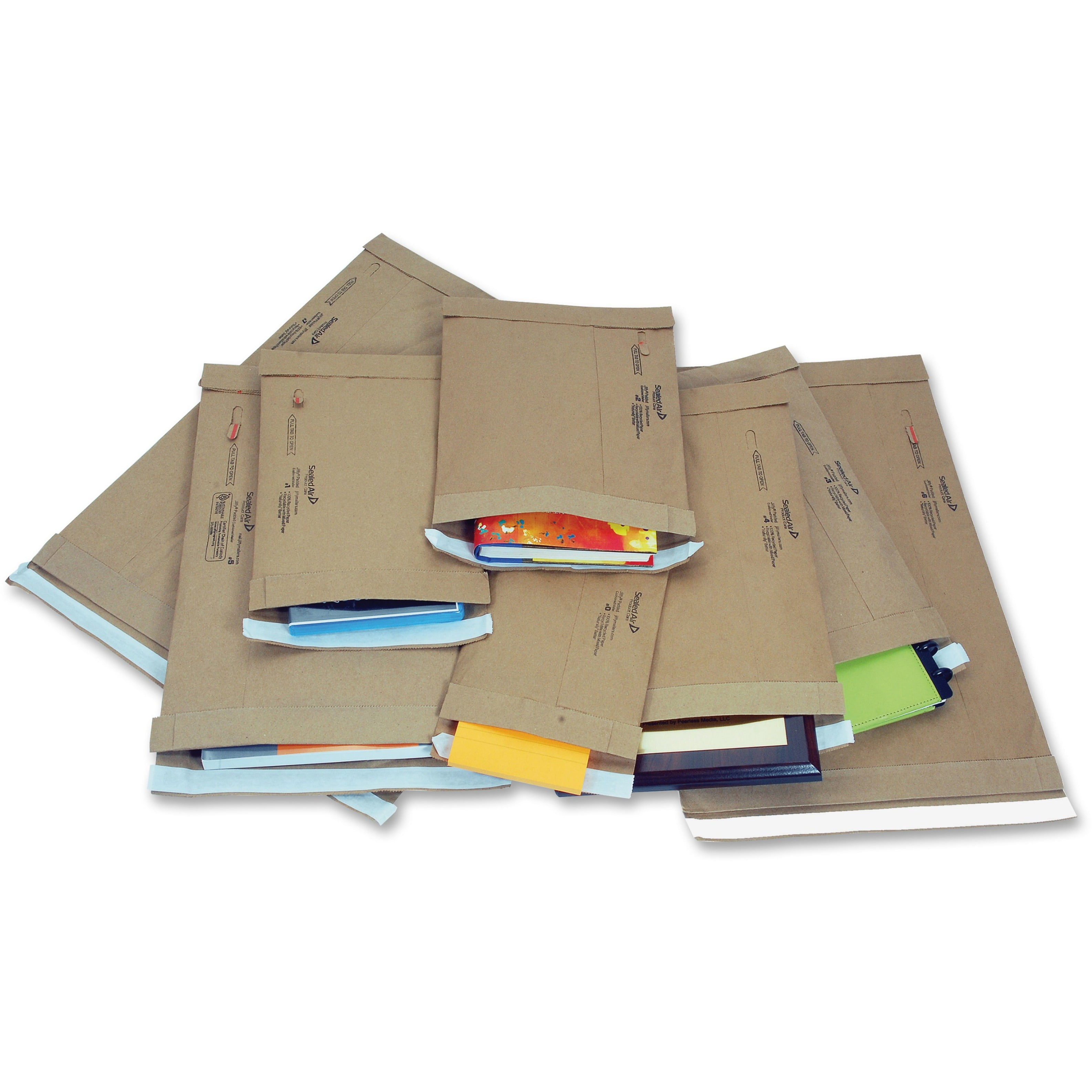 Jiffy Mailer, SEL64350, Jiffy Padded Mailers, 50 / Carton, Natural ...