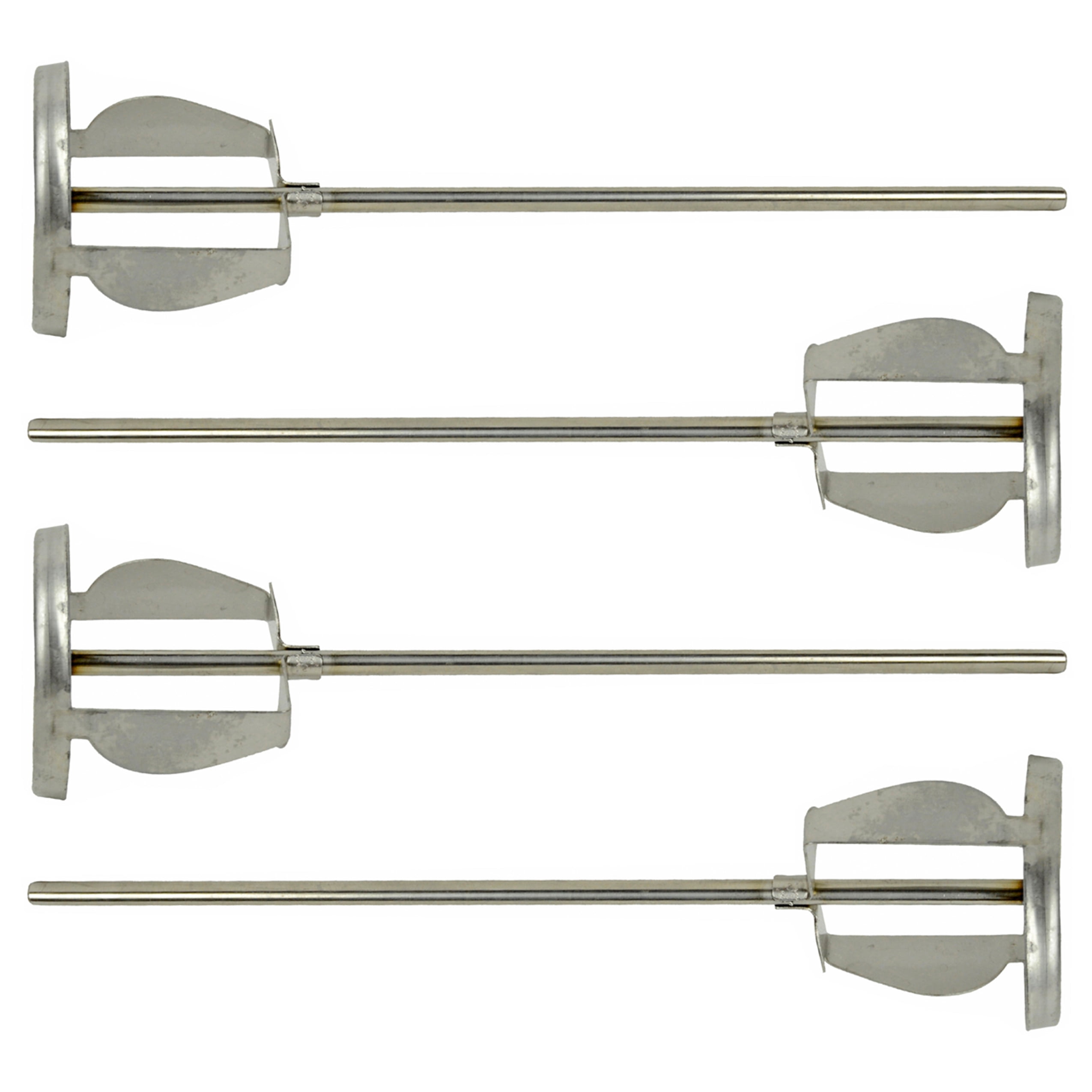 Jiffy Mixer HS-1 1/4" Shaft 2 Gallon Stainless Steel Mixing Blade (4 ...