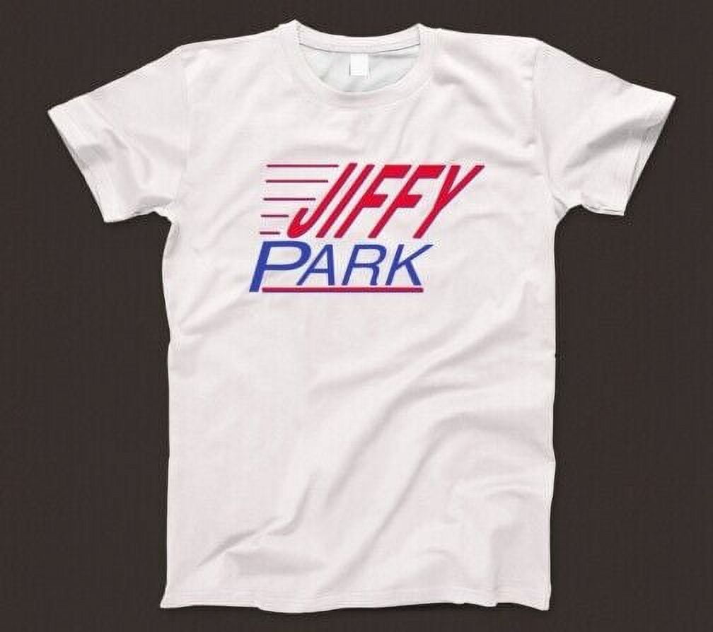 Jiffy Park T Shirt 942 Seinfeld Kramer TV Show Wig Master Jerry George ...