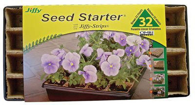 Jiffy Seed Starter Strips 'N Tray 32 - Walmart.com