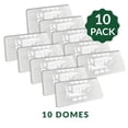 Jiffy Seed Starting Clear Humidity Gro-Dome, 11 in. x 22 in. - 10 Pack ...