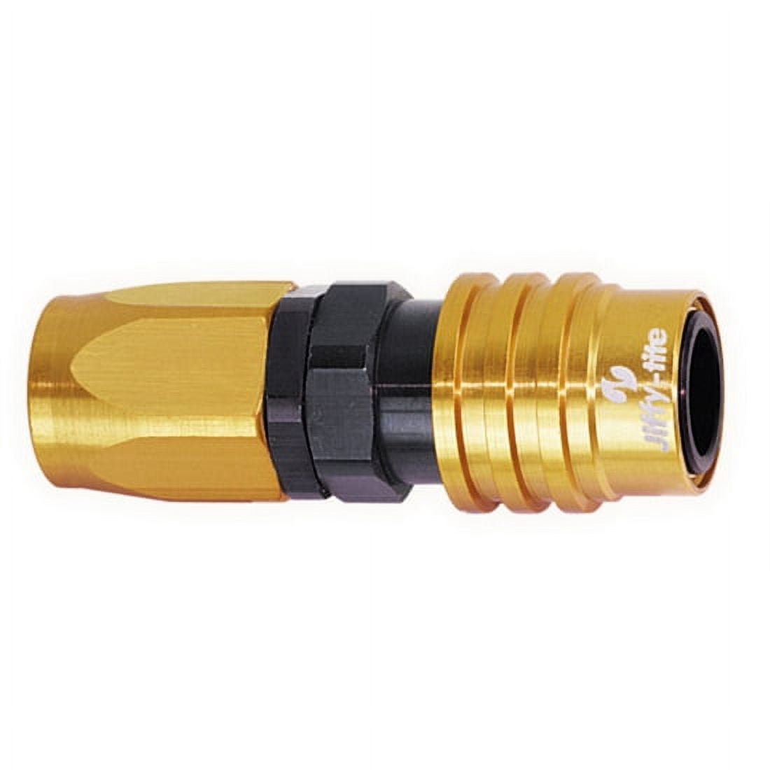 Jiffy-Tite 21606B Quik Connect Fluid Fitting,6 AN Reusable Socket ...