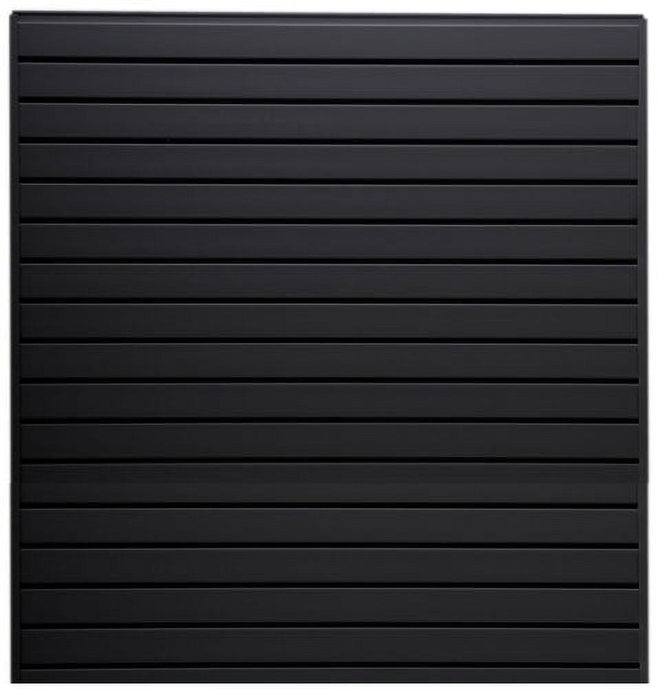 Jifram 01000800 Easy Living Easy Wall Slat Wall Kit, Black - Walmart.com