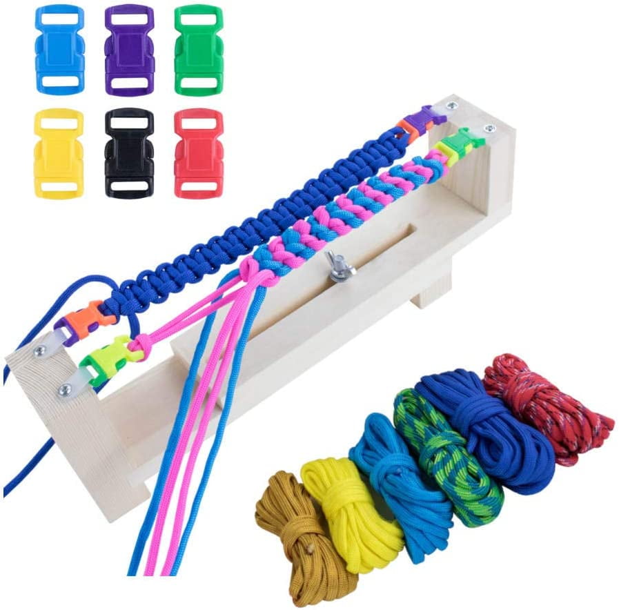 Jig Maker with Parachute Cord - Heavy Duty Buckles - Wristband Maker ...