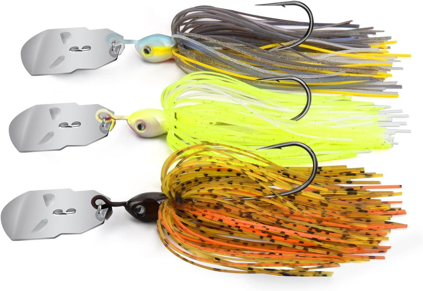 Jig Fishing Lures, Multi-Color Kits, Irresistible Vibrating Action ...