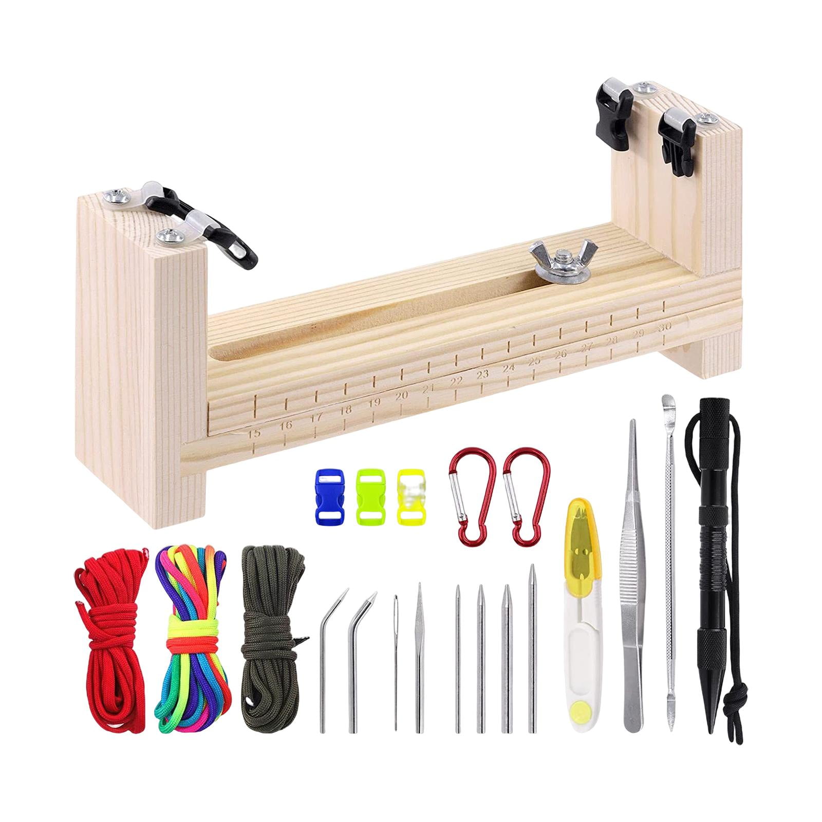 Jig Paracord Bracelet Maker with Parachute Cords and Quick Release ...