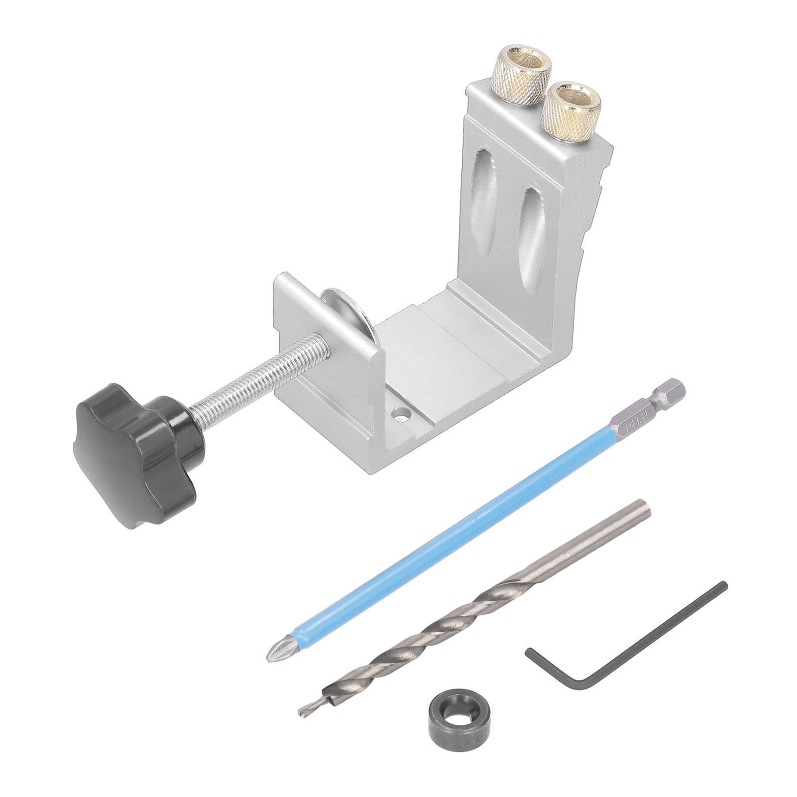 Jig Woodworking Angle Drilling Guide Angle Tool, 15° Oblique Hole ...