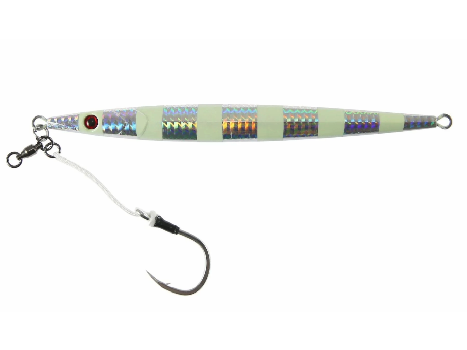 Jigging World MAGURO JIG 200g Glow Zebra - Walmart.com