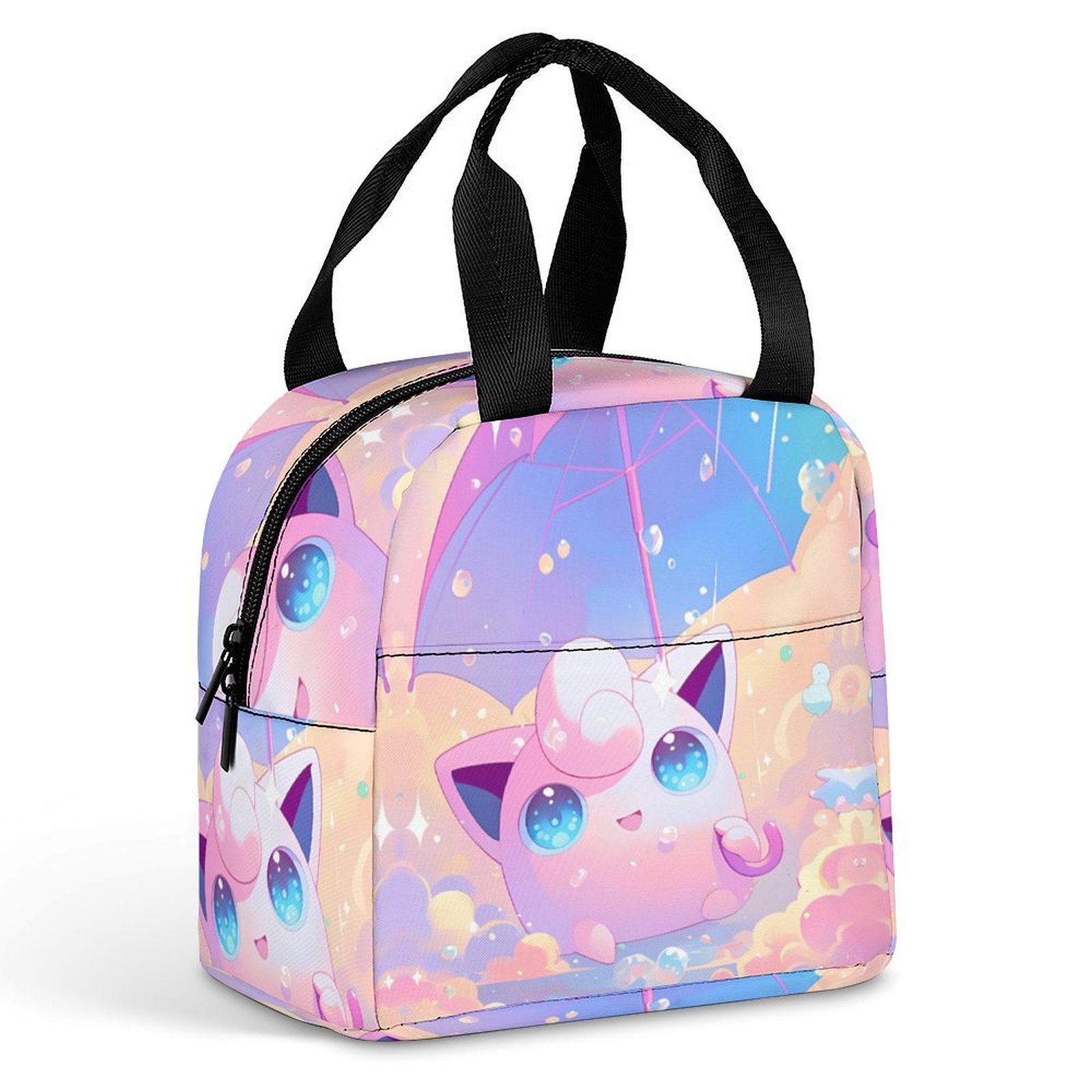Jiggly-puff Lunch Bag for Picnic & Daily Use, Large Capacity Lunch Box ...