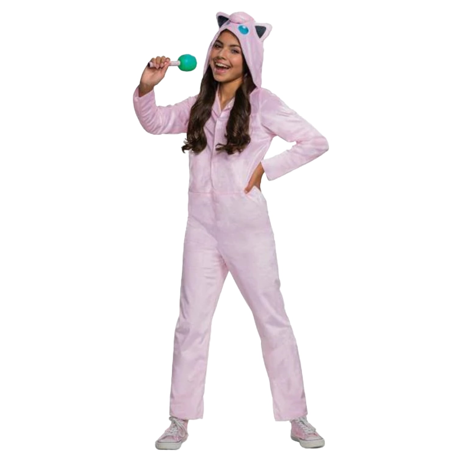 Jigglypuff Hooded Jumpsuit Classic Child Costume - Walmart.com