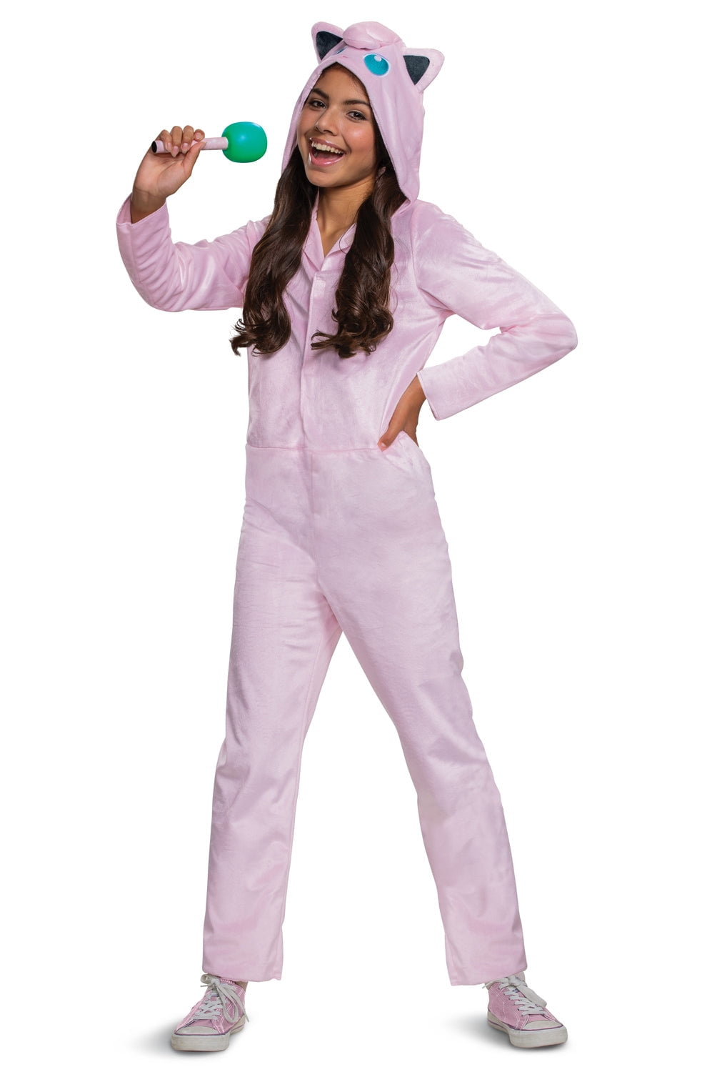 Jigglypuff Hooded Jumpsuit Classic Child Costume - Walmart.com