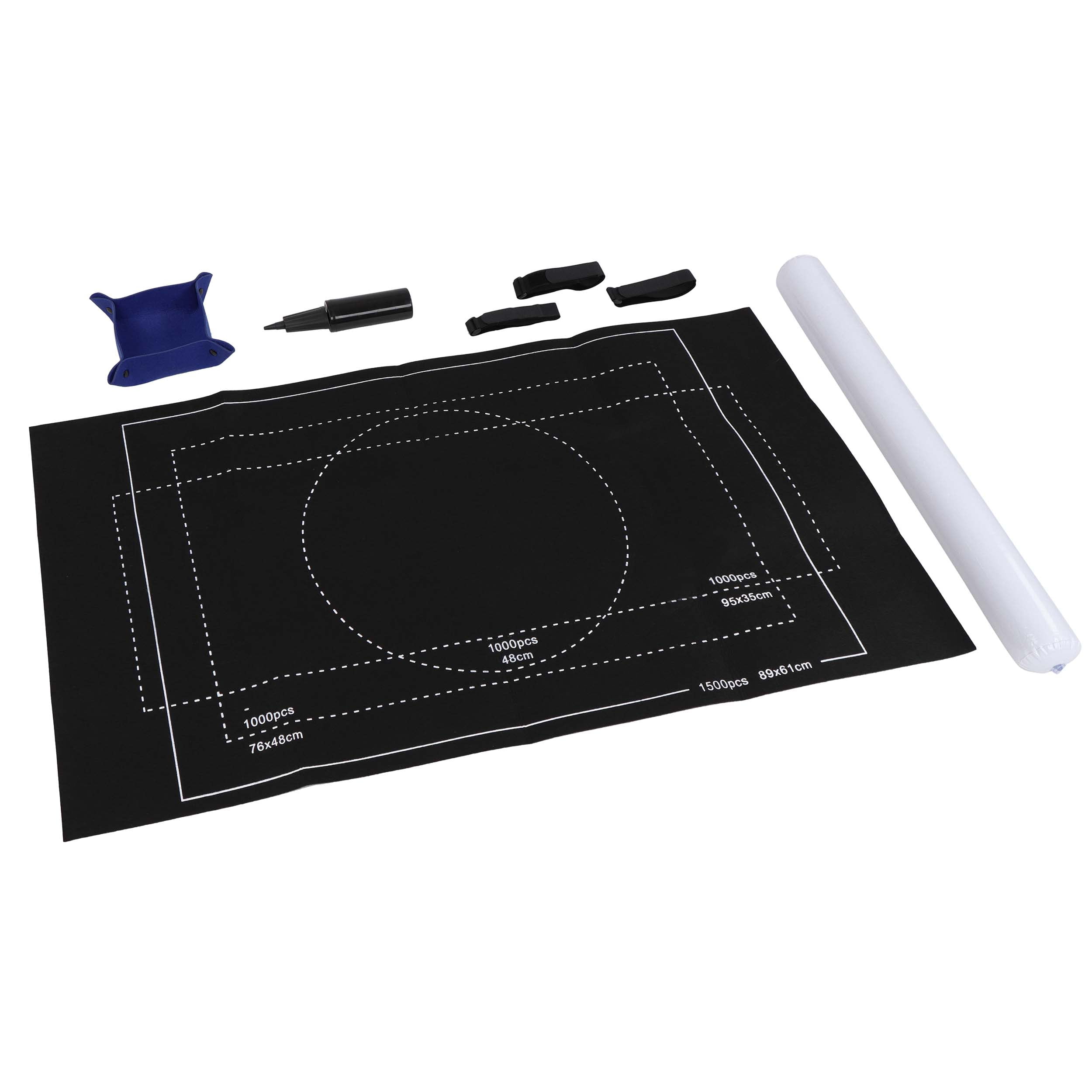 Jigitz Roll Up Puzzle Mat Set - 1500pc Jigsaw Puzzle Rolling Mat and ...