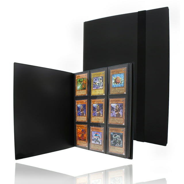 Jigitz Trading Card Binder with Sleeves - 20 Page Portable Collectible ...