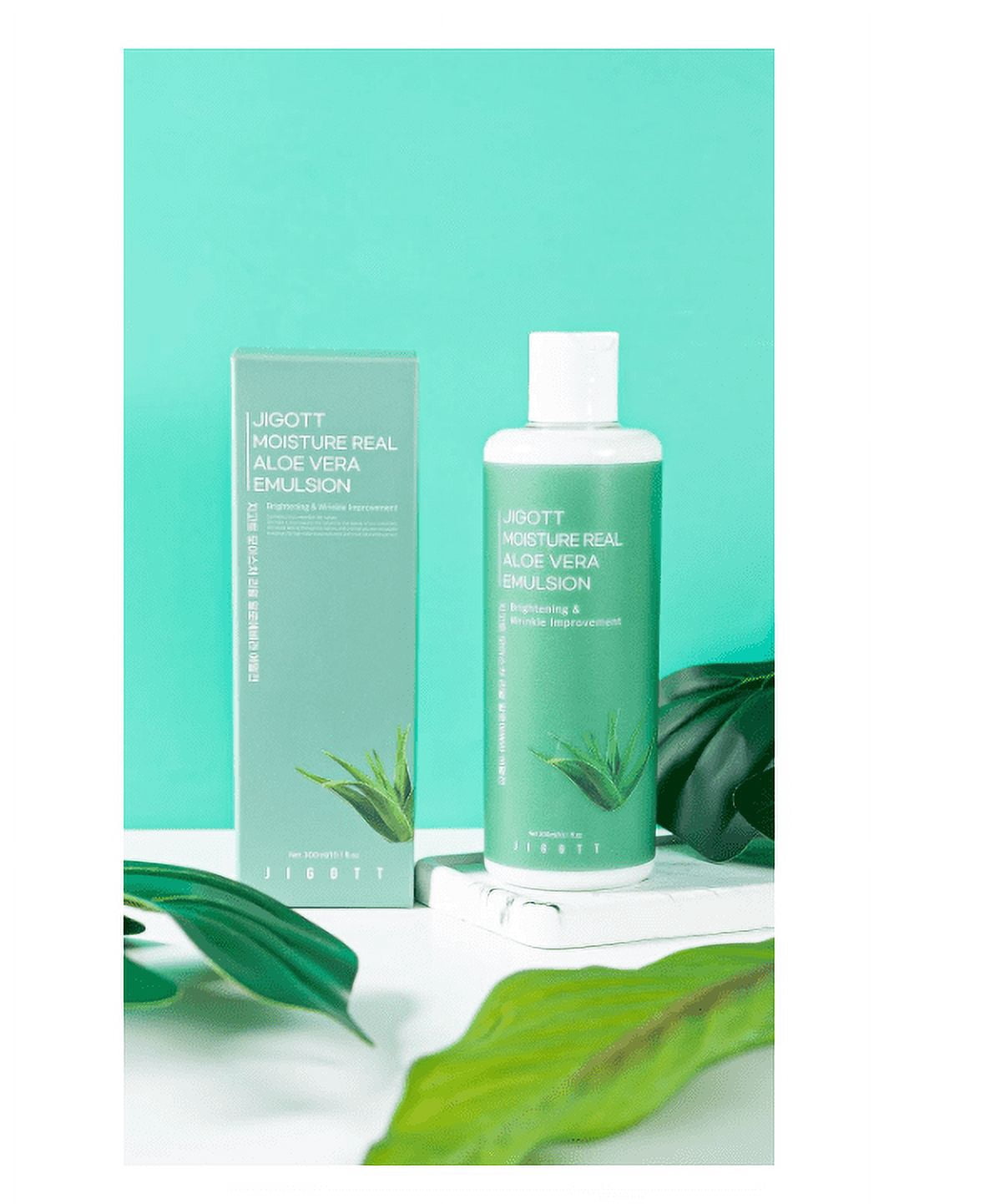 Jigott Moisture Real Aloe Vera Emulsion 10.1 FL OZ/300ml - Walmart.com