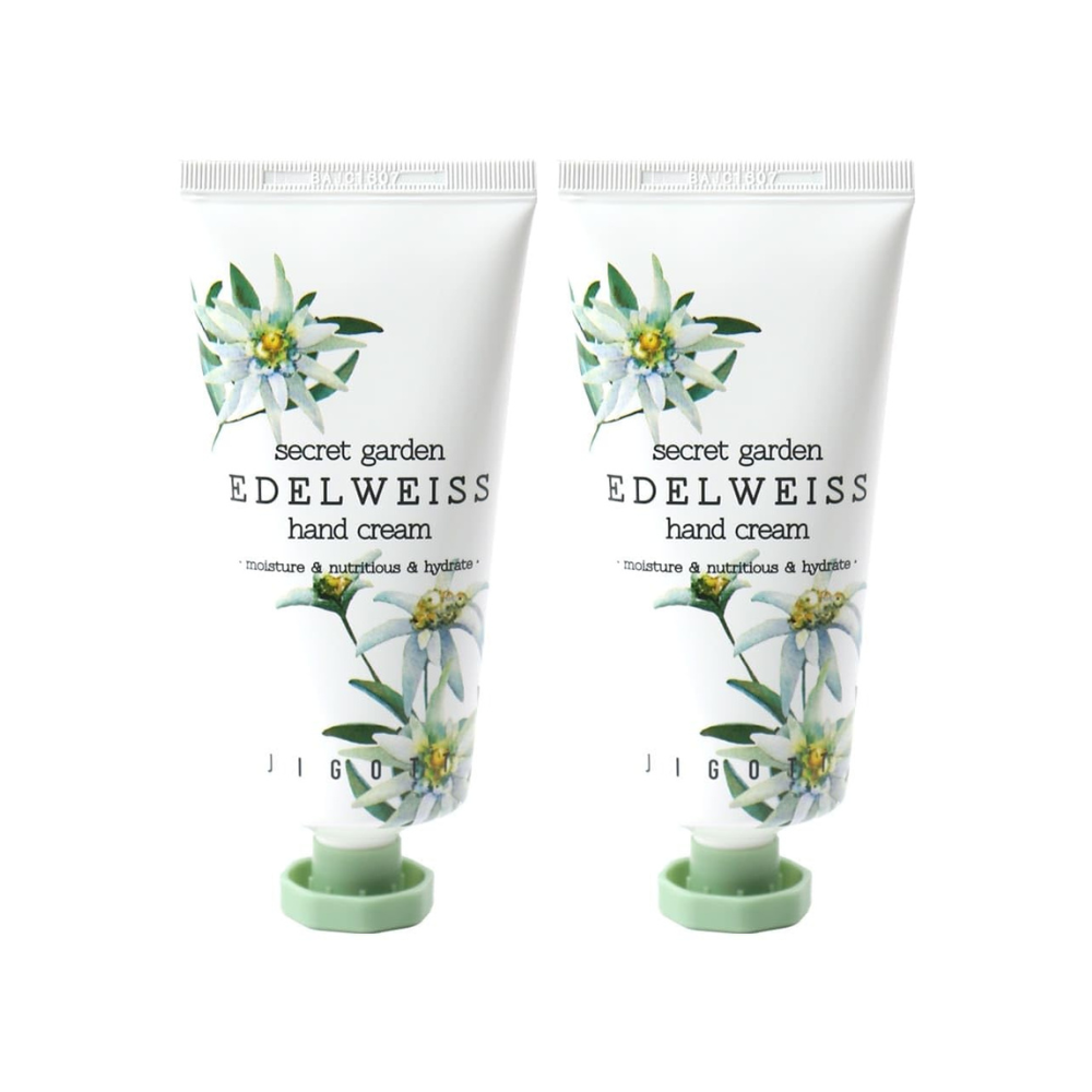 Jigott Secret Garden Edelweiss Hand Cream 100ml - Hydrate & Nourish ...