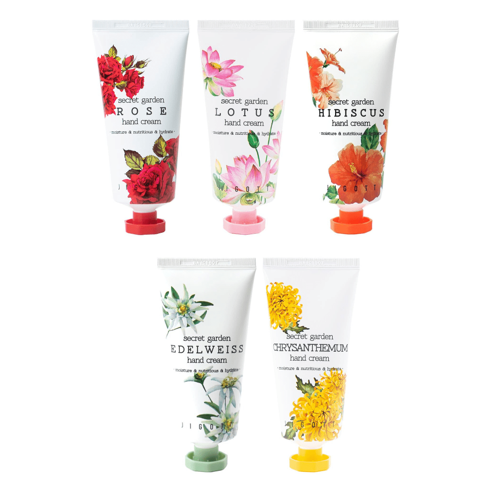 Jigott Secret Garden Hand Cream 100ml - Hydrate & Nourish Your Hands ...