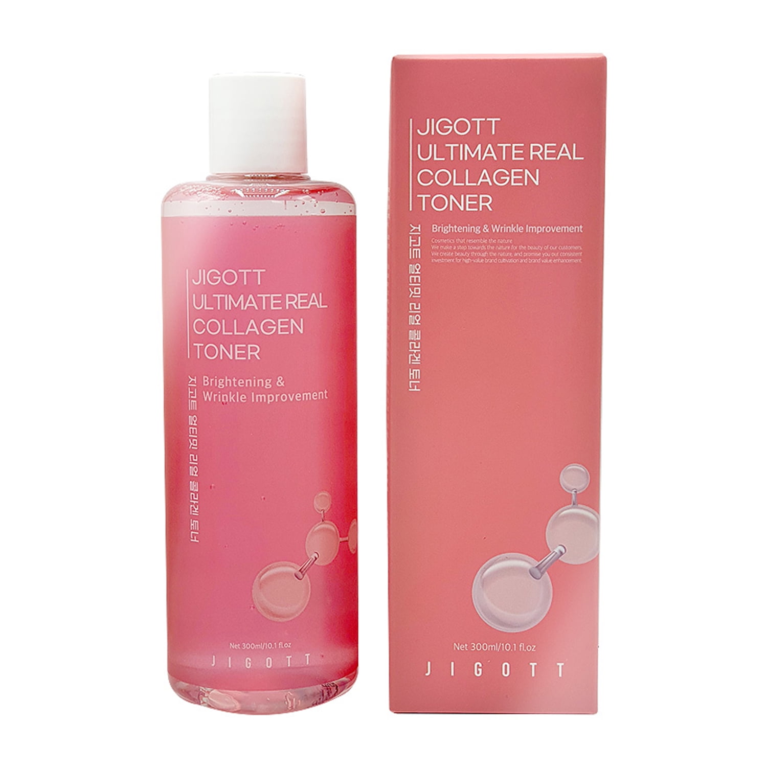 Jigott Ultimate Real Collagen Toner, 10.1 fl oz (300ml), Skin ...