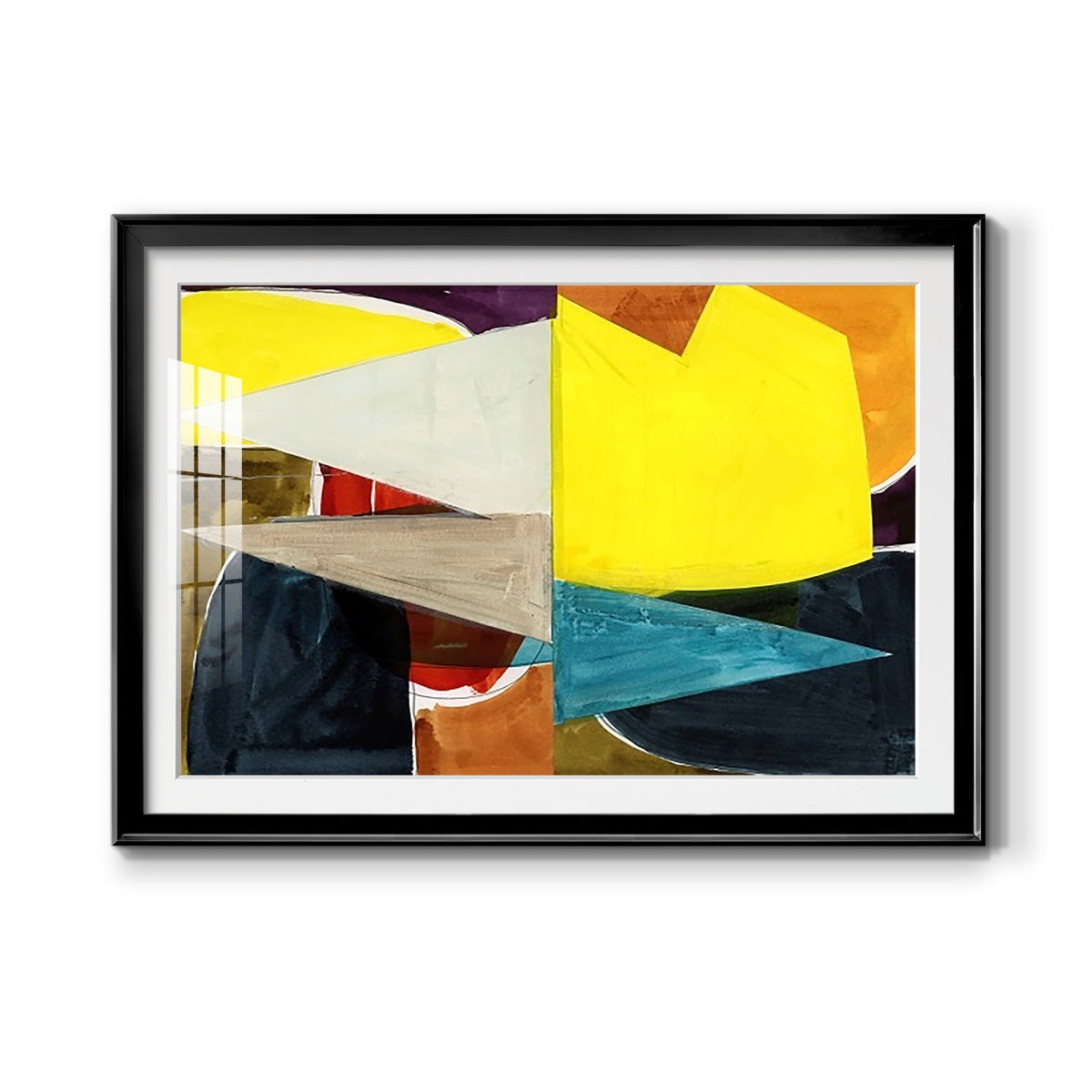 Jigsaw 1 Premium Framed Print - Ready to Hang - Walmart.com