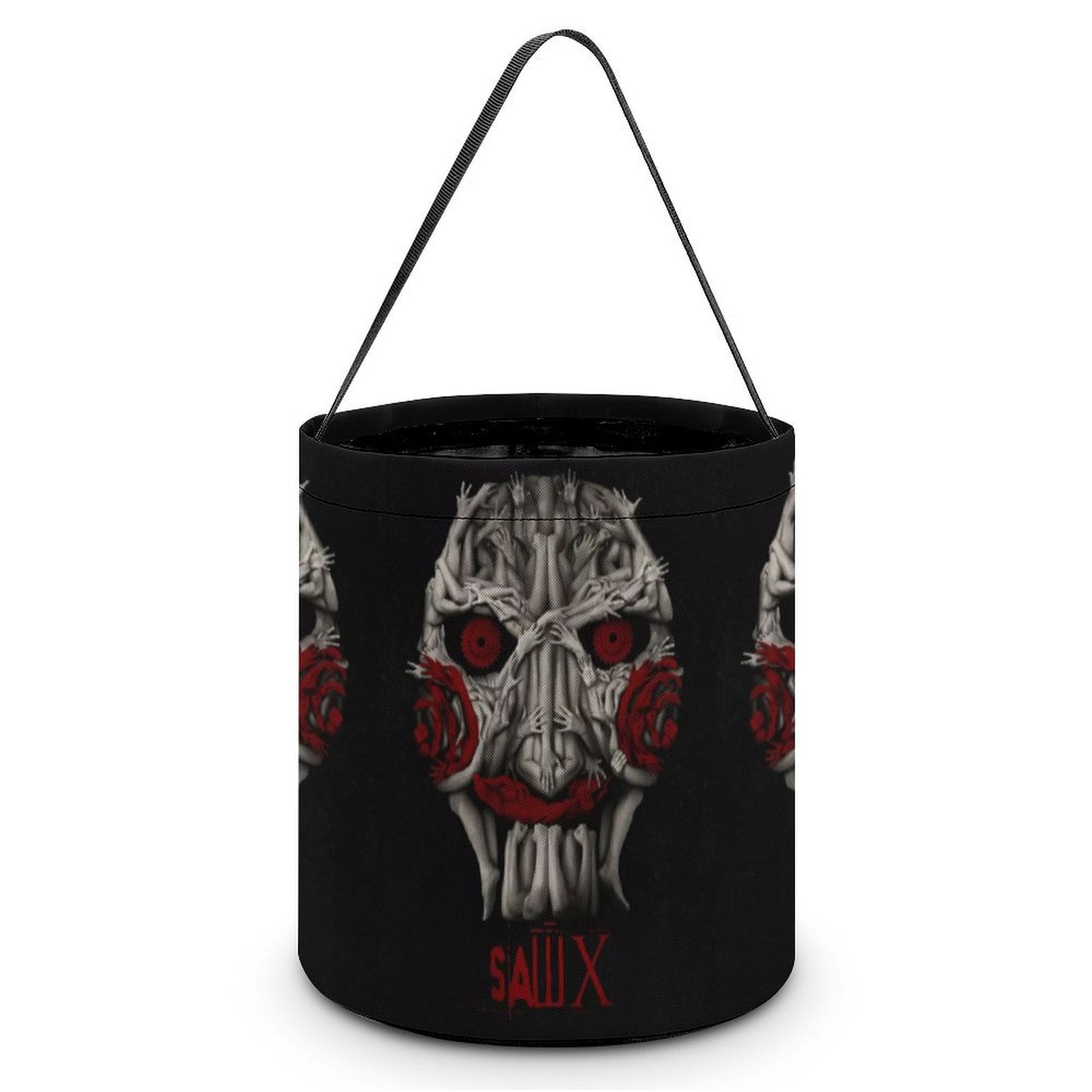 Jigsaw Candy Tote Bags Halloween Trick or Treat Bucket Bag Portable ...
