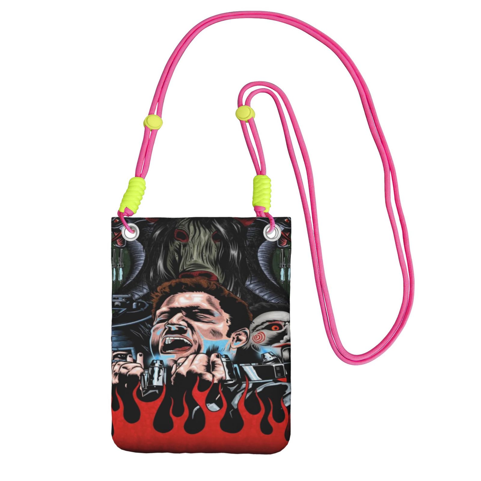 Jigsaw Crossbody Bag Travel Wallet Cell Phone Pouch Purse with Shoulder ...